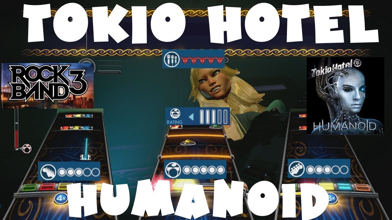 Tokio Hotel - Humanoid - Rock Band 3 Expert Full Band - YouTube