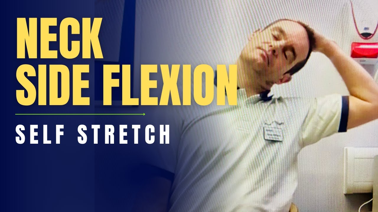 Neck Side Flexion Stretch - YouTube