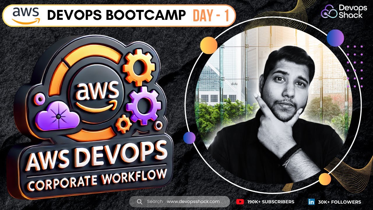 Day 1 Aws Devops Boot Camp Devops Corporate Workflow Youtube
