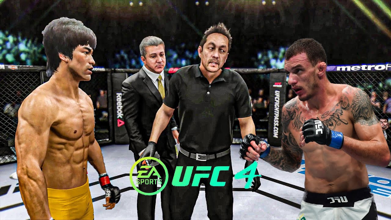 Bruce Lee vs Renato Moicano - EA Sport UFC 4 - Epic Fight 🔥🐲 - YouTube