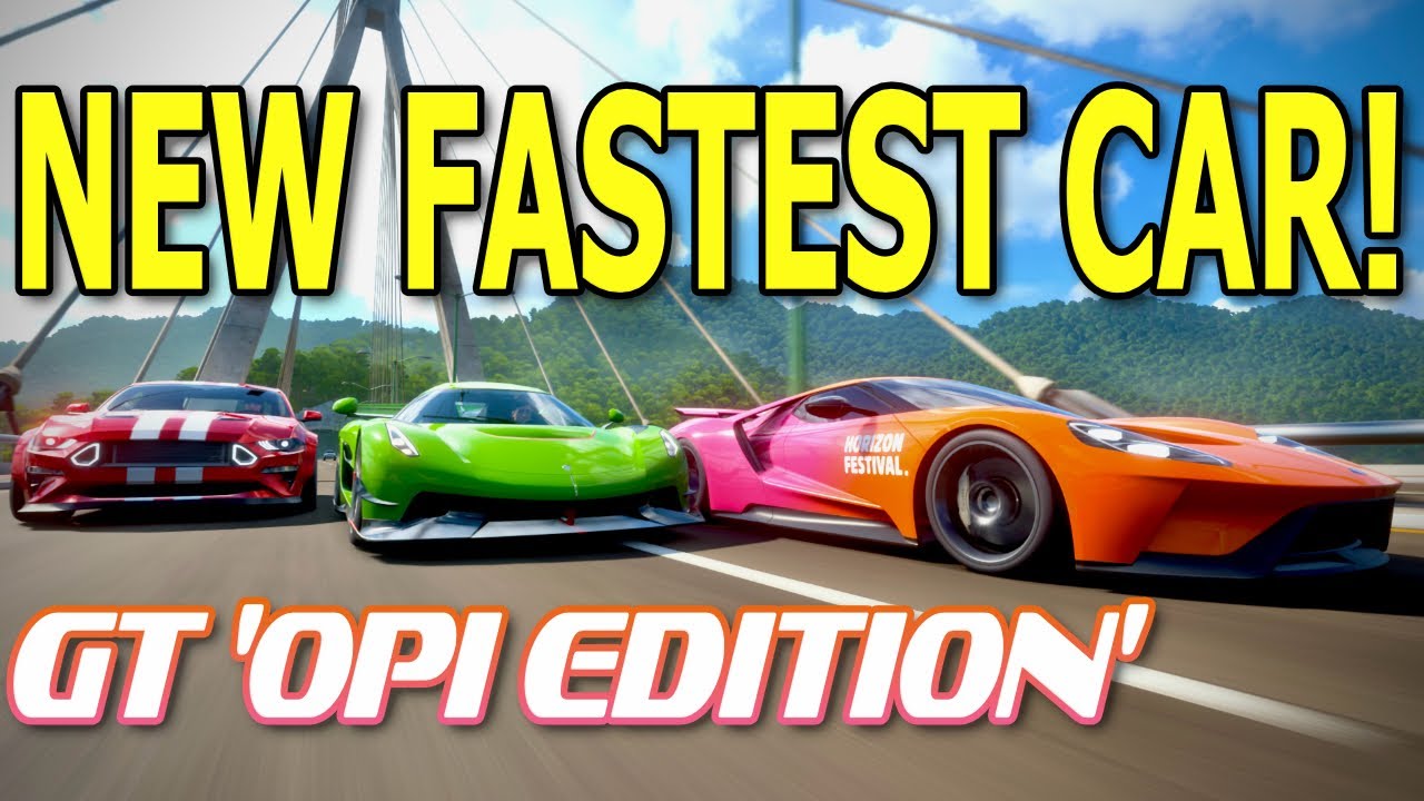 Forza Horizon 5 : Ford GT 'OPI EDITION' Vs. The World! (It's Actually ...