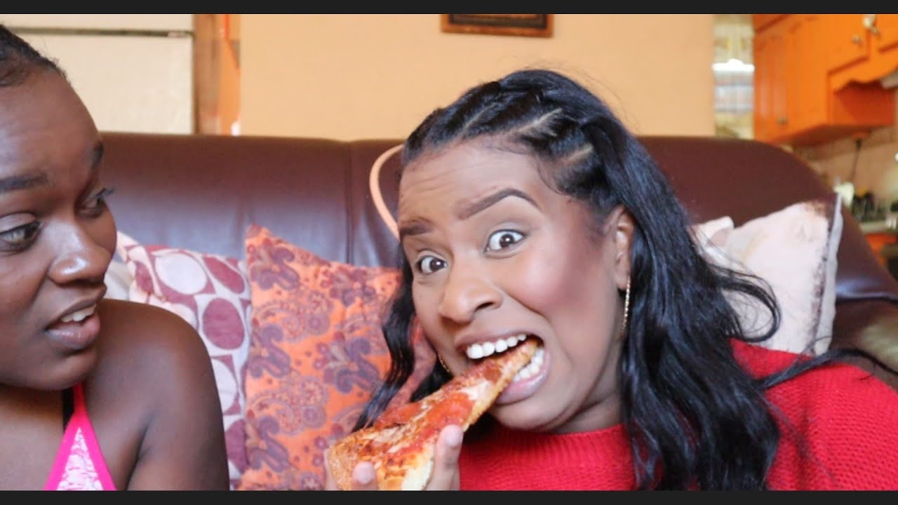 LITTLE CAESARS SLICES N STIX PIZZA TASTE TEST ft Jaylanas - YouTube