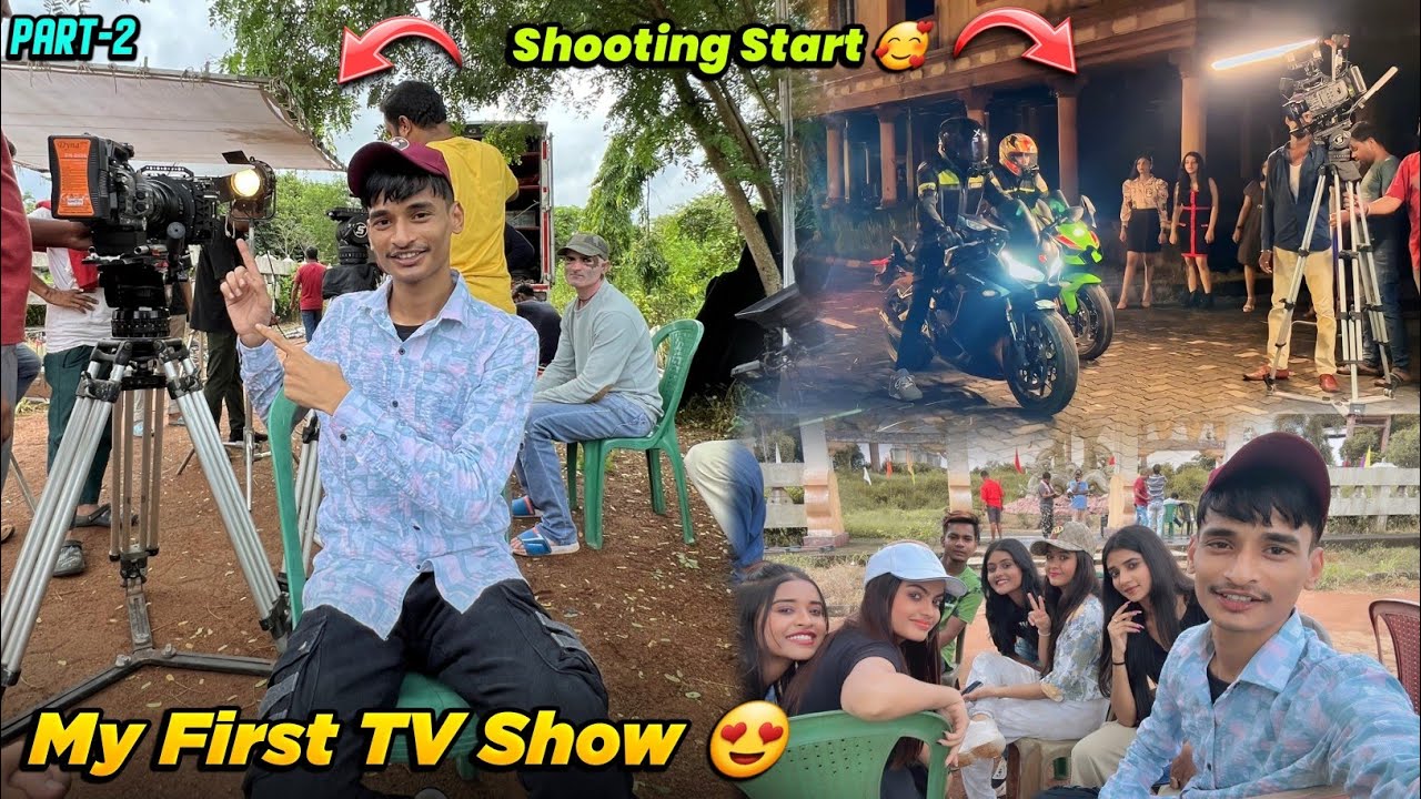 My First Reality TV Show📺 Shooting Start😍 | Dream Come True Moment ️ ...