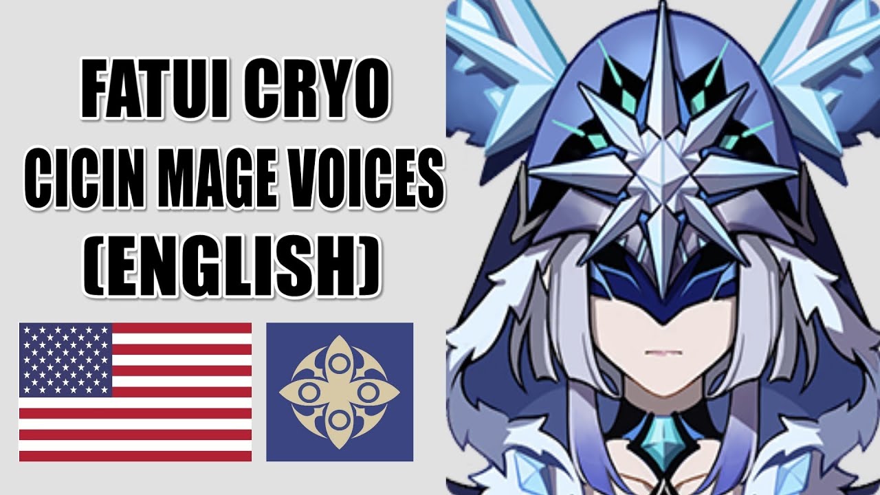 Genshin Impact - Fatui Cryo Cicin Mage Voices (English) - YouTube