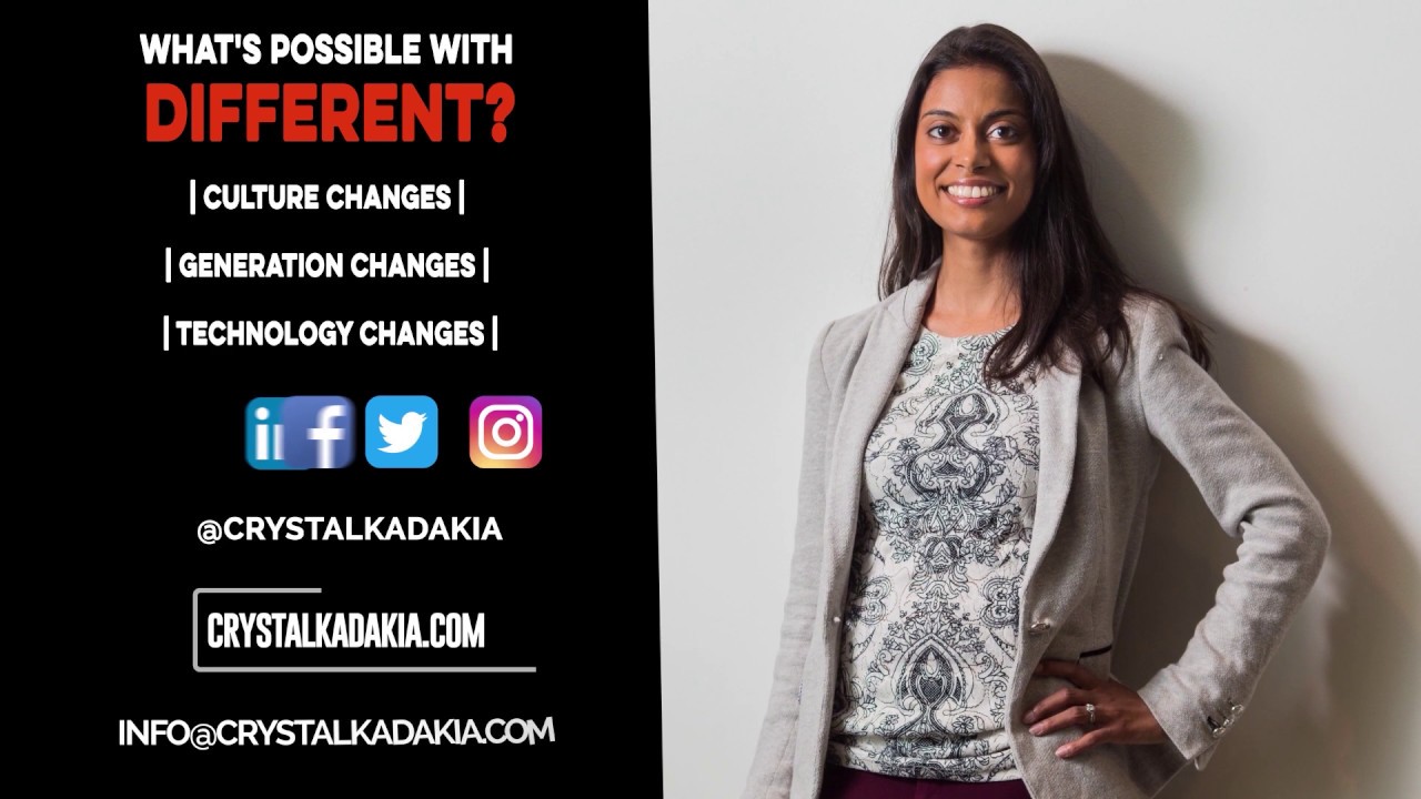Crystal Kadakia Two-Time TEDx and Keynote Speaker - YouTube