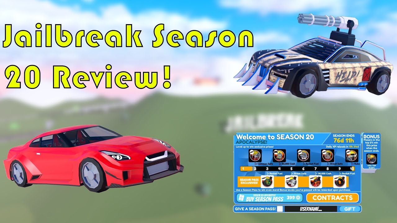 NEW JAILBREAK SEASON 20!!! - YouTube