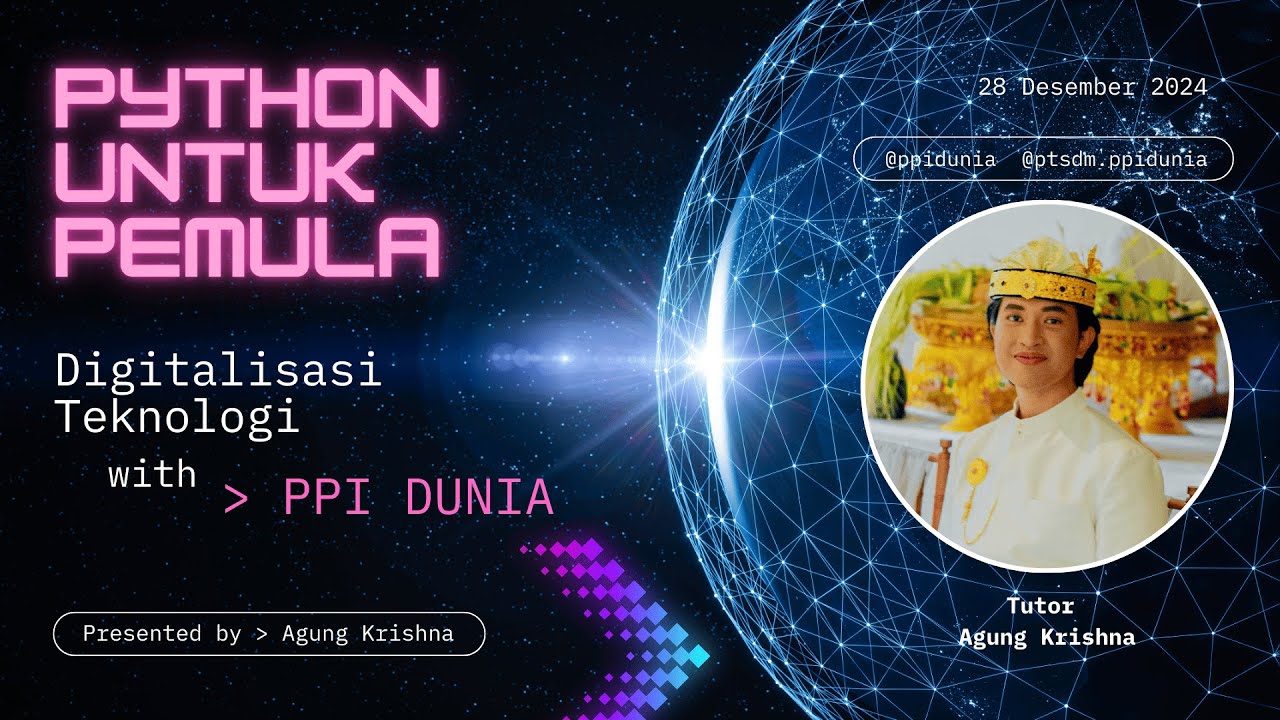 [ Part 1 ] Pelatihan Data Science Beginner Level | Digital Talent Hub | PPI Dunia | Modul 3 ...