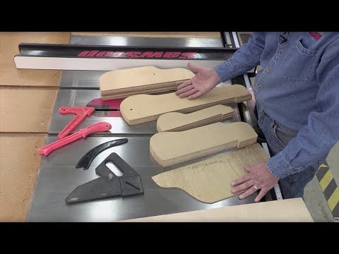 Choosing Push Sticks for the Table Saw - YouTube