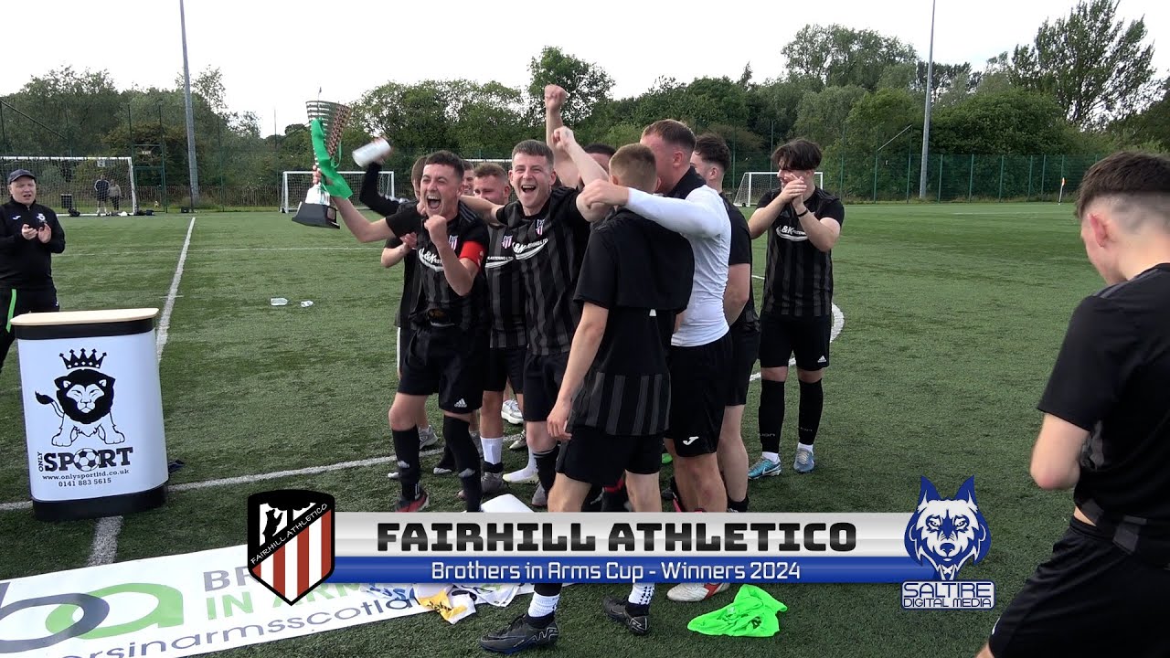 HIGHLIGHTS: Clyde Apollo 2-4 Fairhill Athletico - Brothers in Arms Cup ...