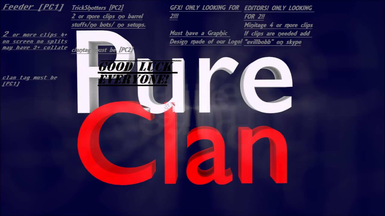 Pure Clan RC! - YouTube