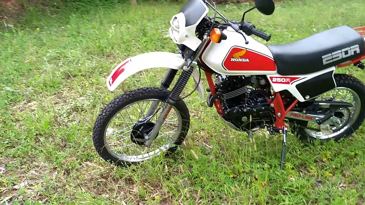 XL 250R 1983 - Sonho dos Anos 80 - YouTube
