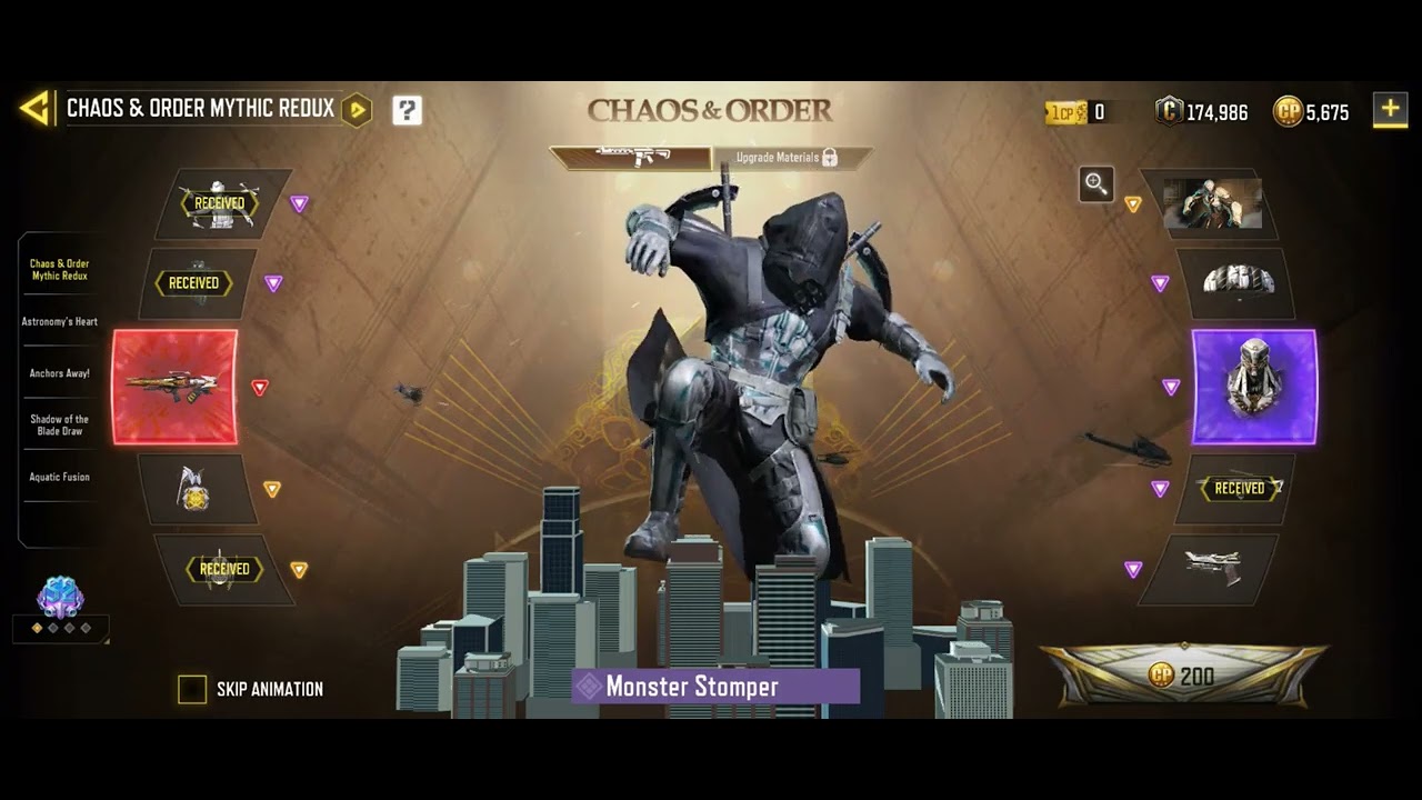 mythic oden divine smite full draw | CODM | cod mobile. - YouTube