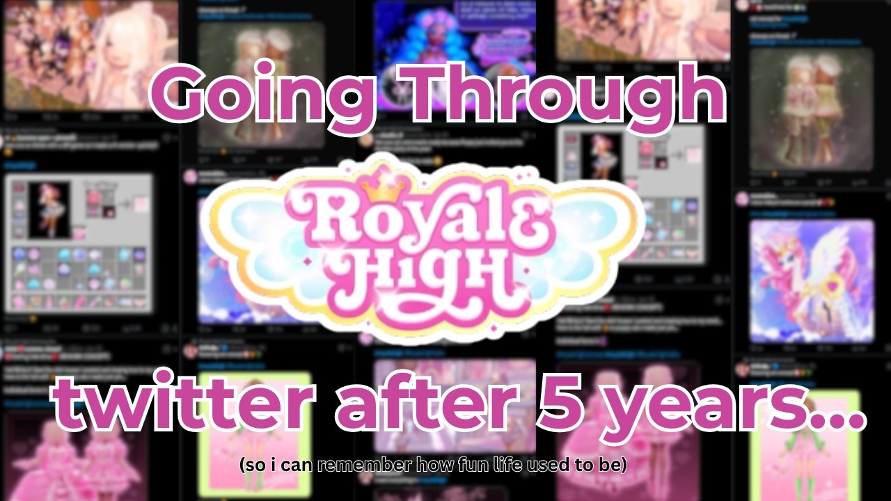 Going through Royale High twitter bc/ im nostalgic - YouTube