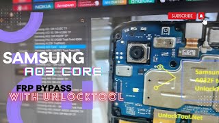 Samsung A03 Core Frp Remove With Test Point On Unlocktool By Unique ...