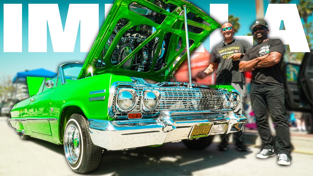 Los Angeles's biggest Old School Car Show - YouTube