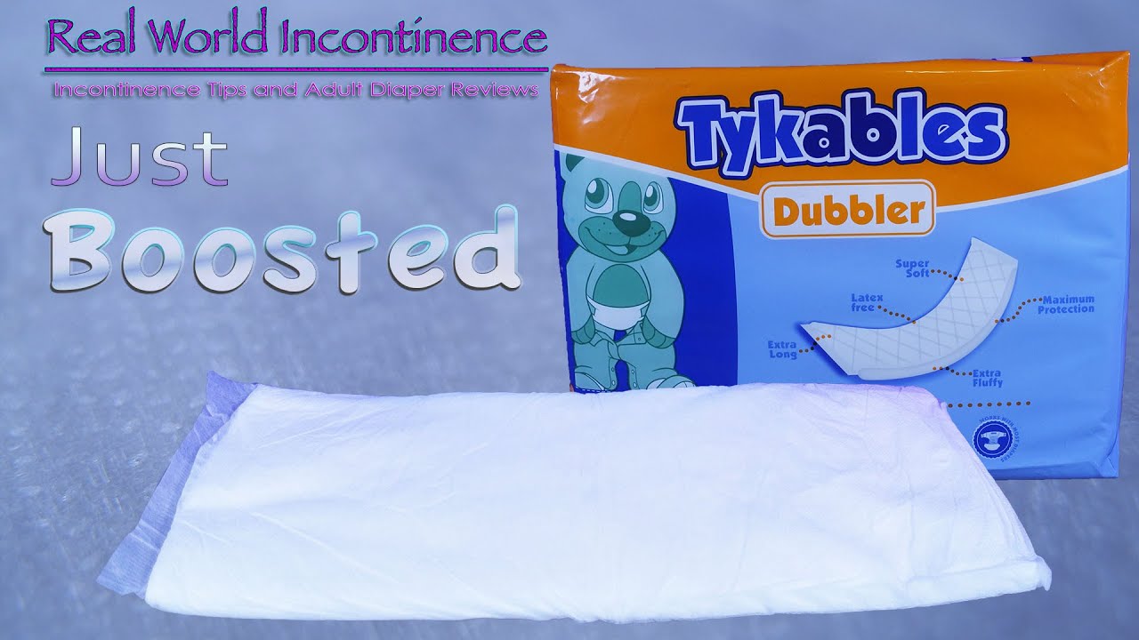 Just Boosted Episode 4 Tykables Dubbler Booster #adultdiaper - YouTube