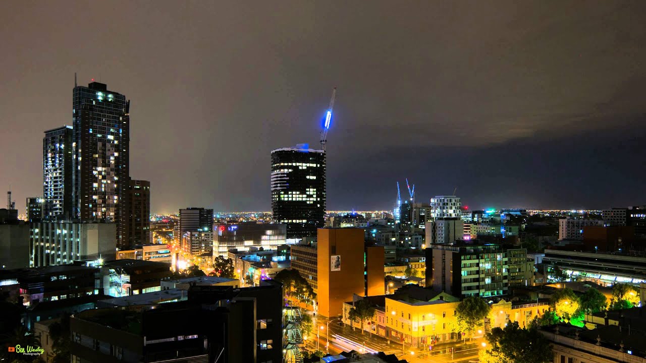 Disco Lightning Storm - Timelapse - YouTube