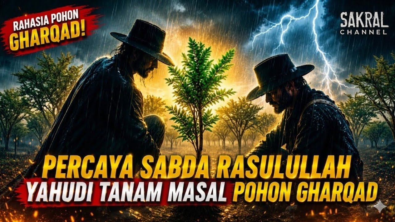 POHON GHARQAD JADI PELINDUNG YAHUDI DI AKHIR ZAMAN‼️ - YouTube