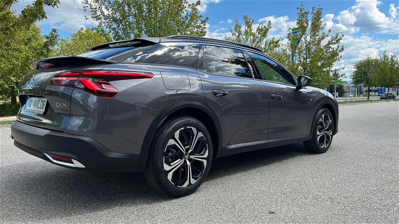 NEW 2023 Citroen C5X [1.6 Puretech 180HP] Exhaust sound & Revs by Supergimm - YouTube