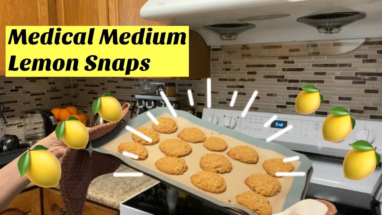 Lemon Snaps - a Medical Medium Recipe (GF/Vegan) 🍋 - YouTube