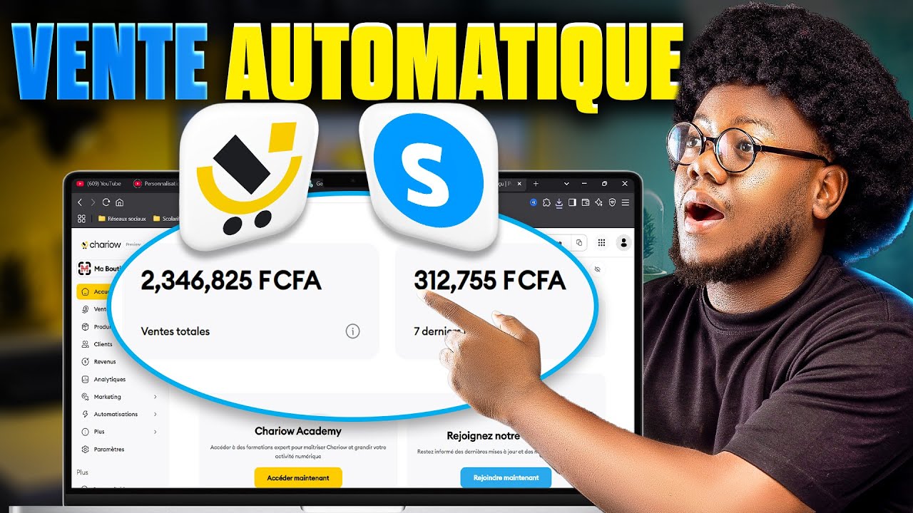 Connecter CHARIOW et SYSTEME IO pour Vendre des Produits Digitaux en ...