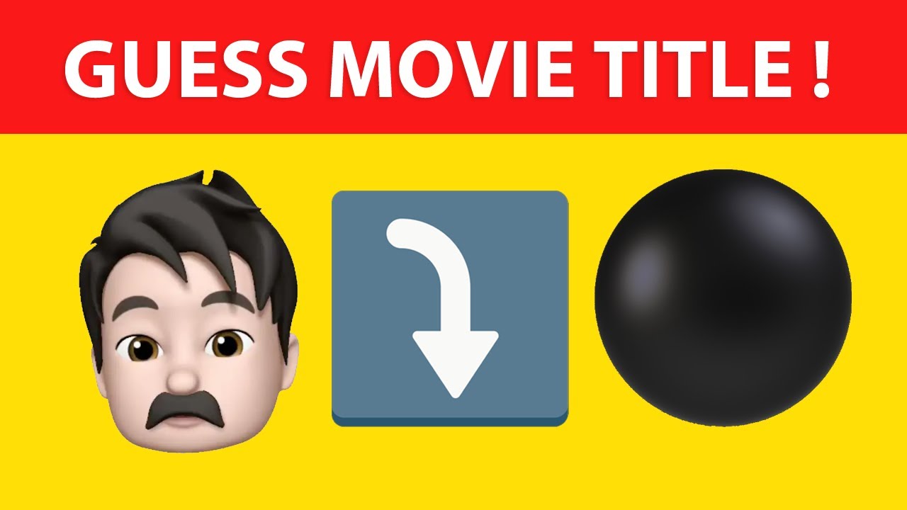Can You Guess The MOVIE TITLE From The Emojis? | Emoji Puzzles (2020 ...