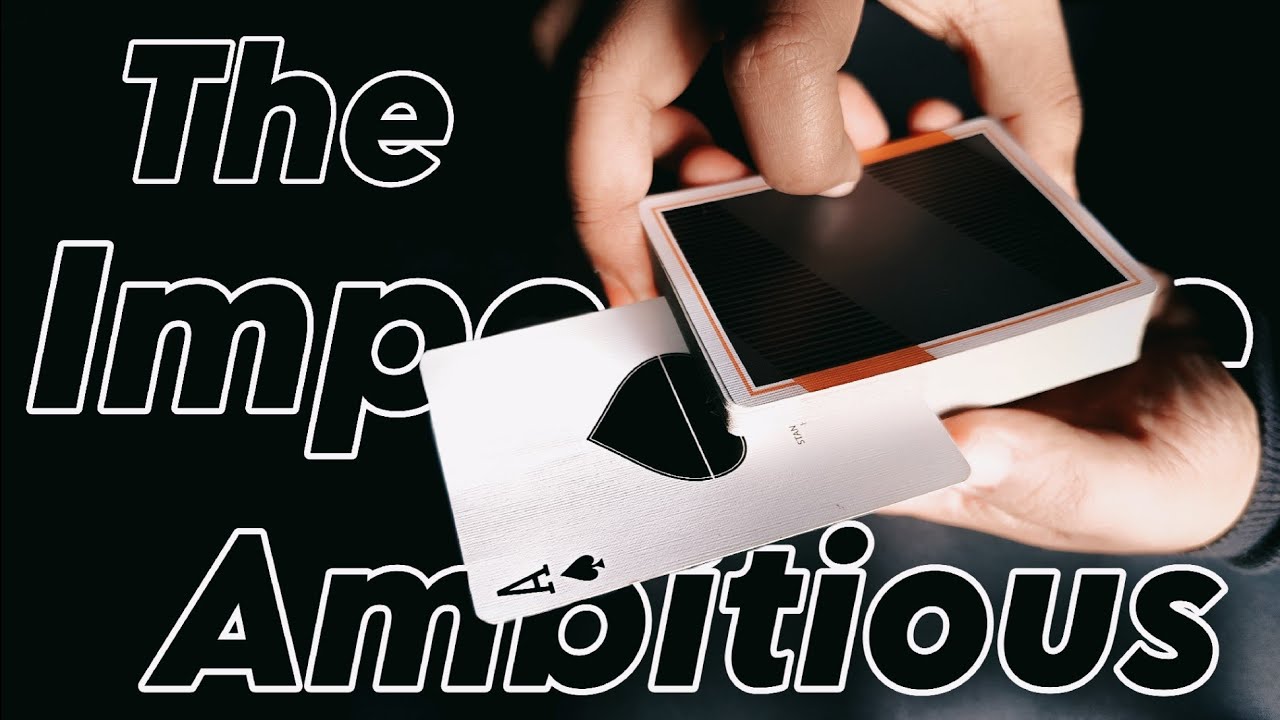 Learn The Impossible Ambitious Card Routine | The Card Jumps To The Top ...