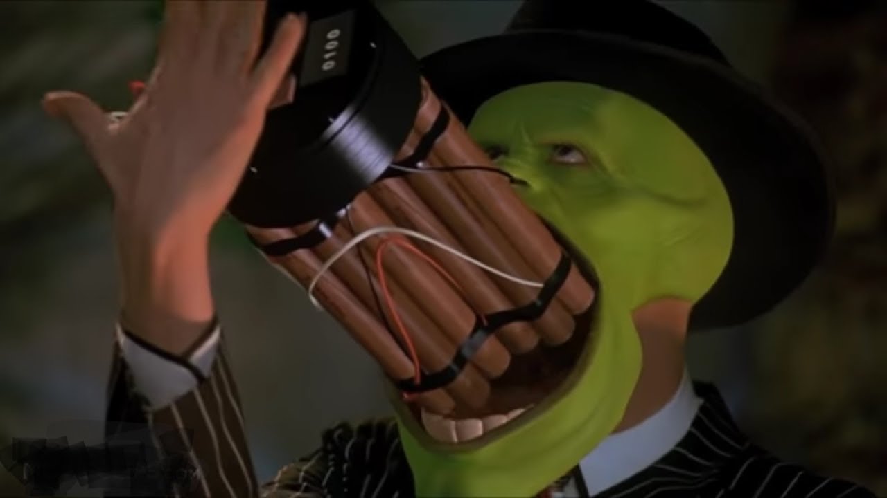 the mask(film lucu topeng ijo makan bom😂) part 2 - YouTube