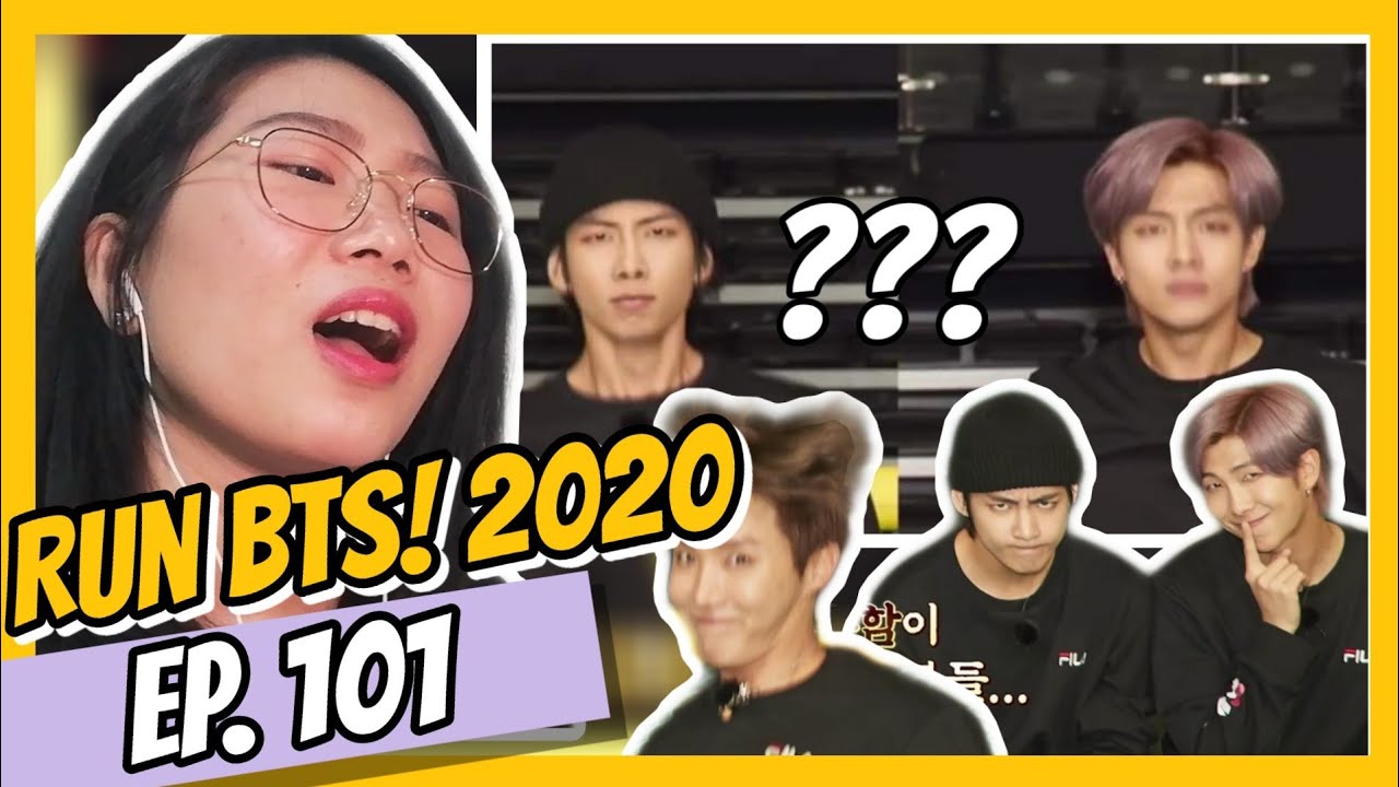 Run BTS! 2020 - EP.101 REACTION (Im done with J-Hope 😂) - YouTube