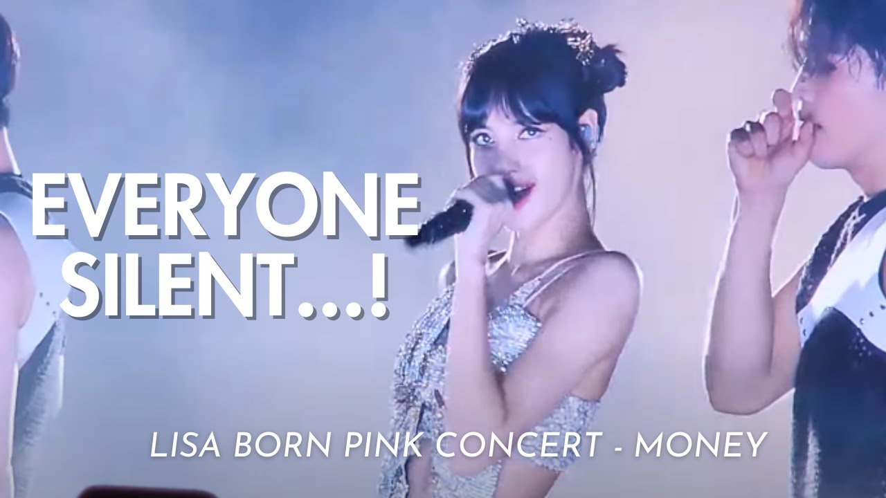 Lisa Money 'EVERYONE SILENT!' All Born Pink Concerts Compilation - YouTube