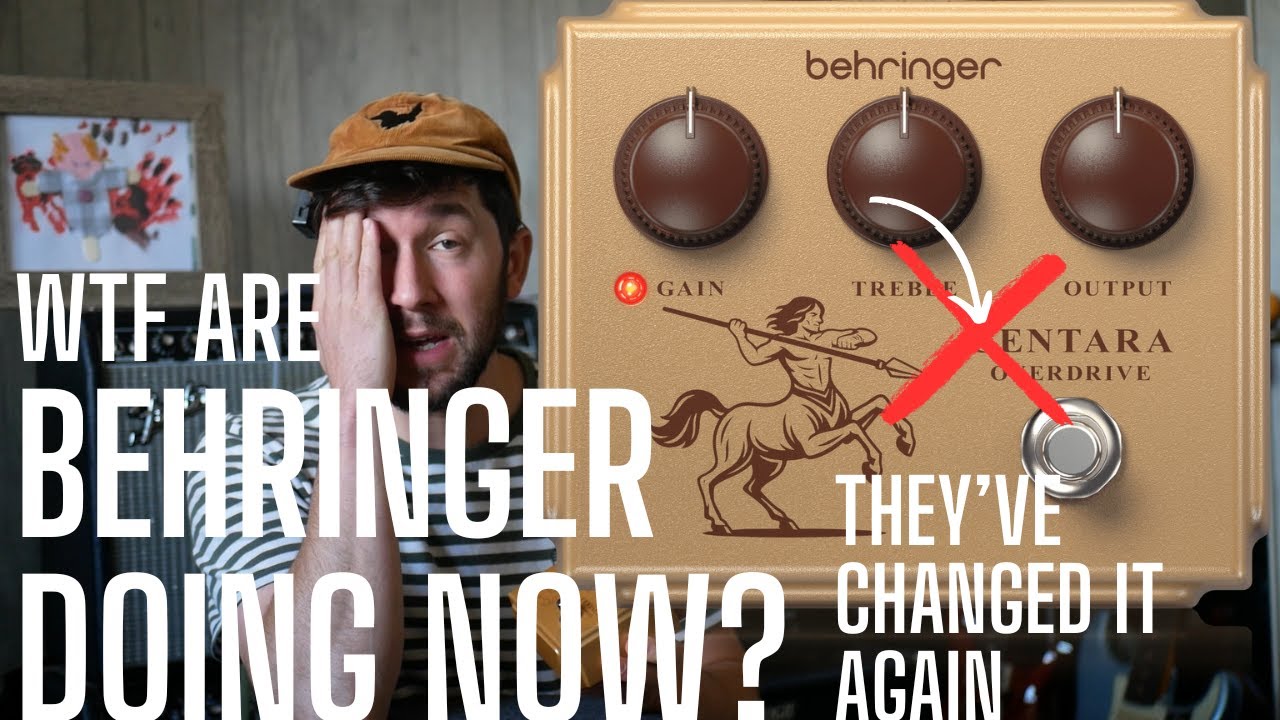 WTF Are Behringer Doing With This KLON CENTAUR Fiasco - THEY CHANGED ...