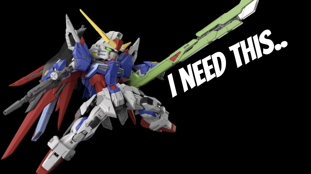 MGSD DESTINY GUNDAM LOOKS AMAZING - YouTube