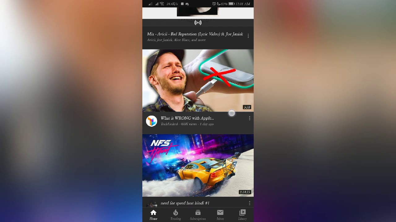 Scrolling On Youtube - YouTube