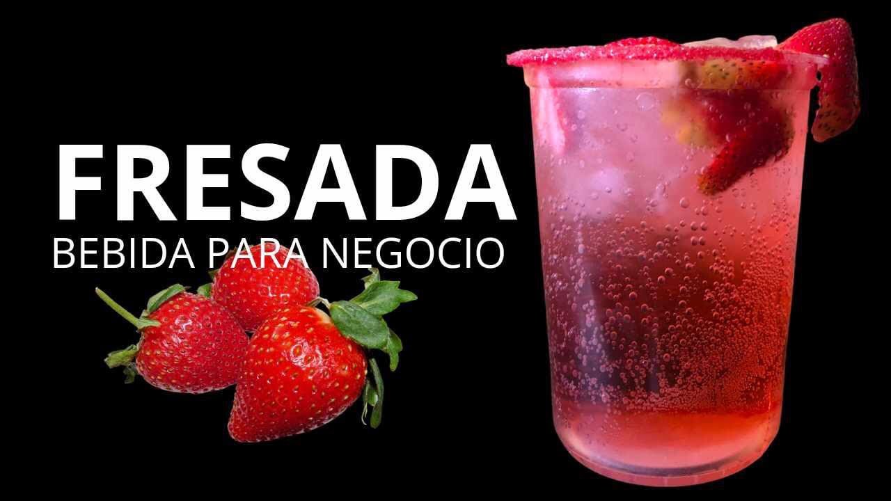 FRESADA PARA NEGOCIO🍓* Caribe Cooler Preparada/ bebidas para negocio o ...
