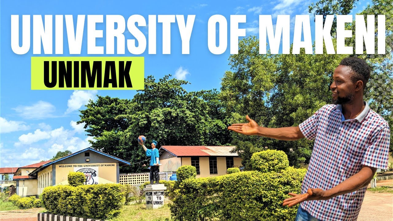 The Largest Private University in Sierra Leone - UNIMAK - YouTube
