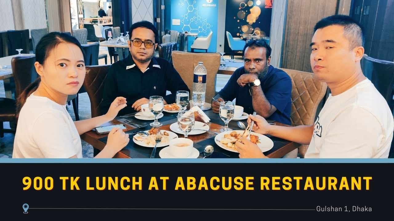 Abacus The Cafe & Restaurant | Buffet Lunch | 999 Tk. | Gulshan -1 ...