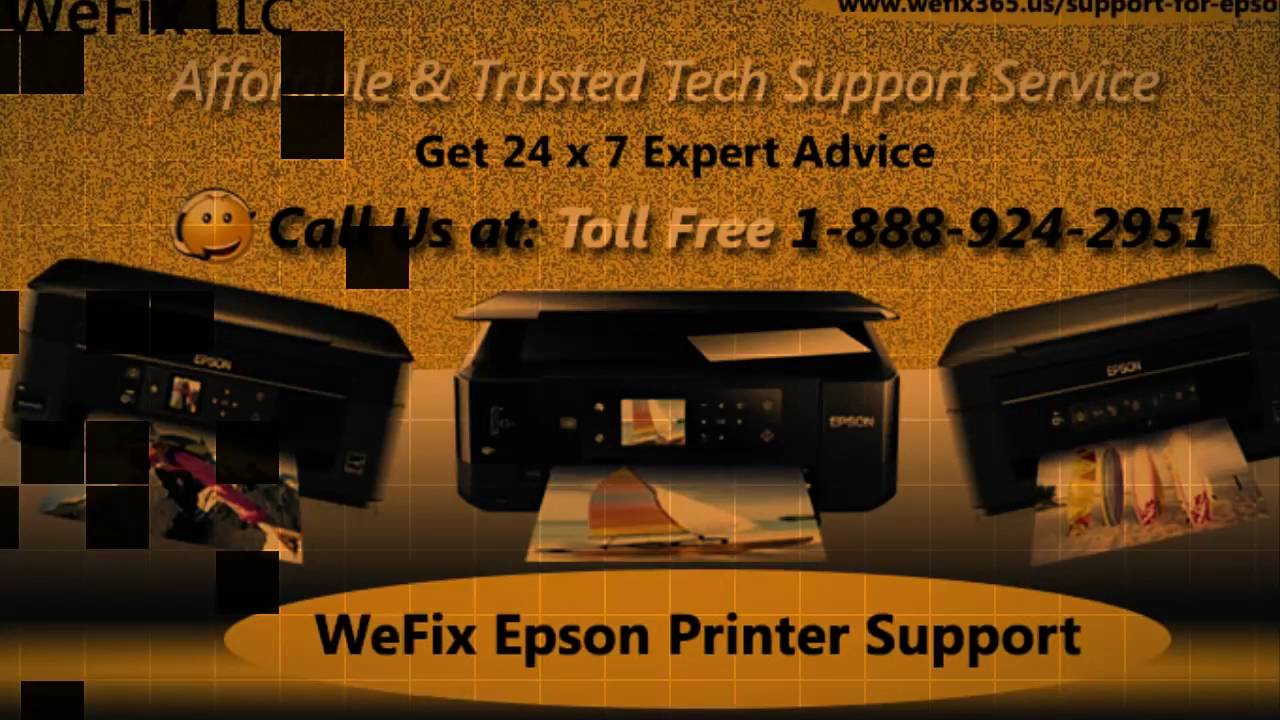 Epson Printer Online Technical Support - YouTube