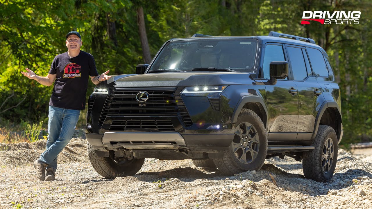 2024 Lexus GX550 Overtrail Mountain Test Course Off-Road Review - YouTube