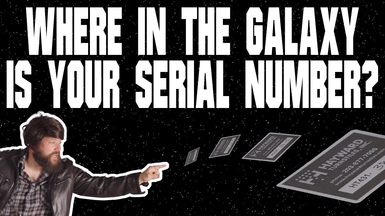 How to Locate the Serial Number on Your Hayward HT431 SecureTurn Full ...