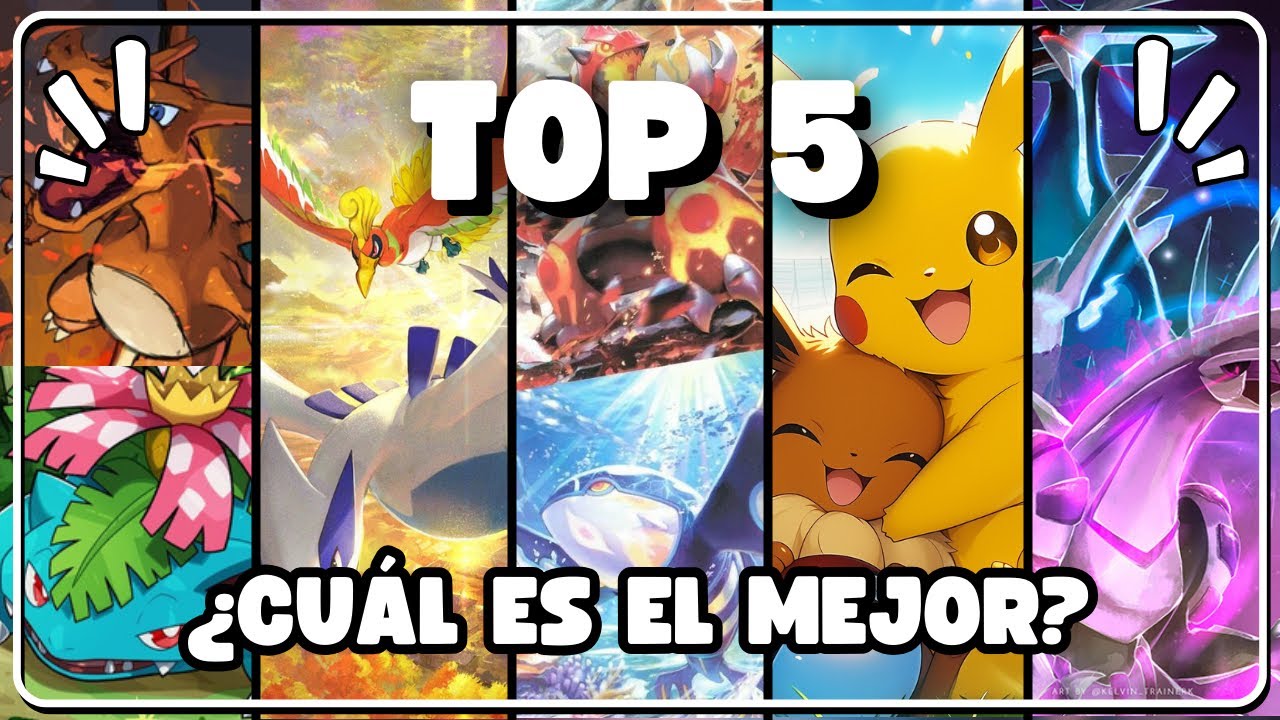TOP 5: MEJORES REMAKES DE POKÉMON - YouTube