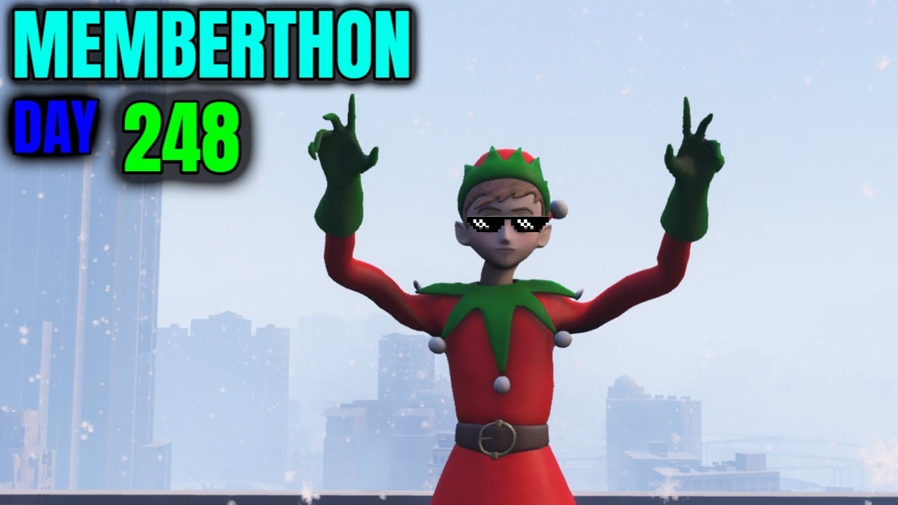Santa's Gang Of Elves In GTA 5 RP - Memberthon Day 248 - YouTube