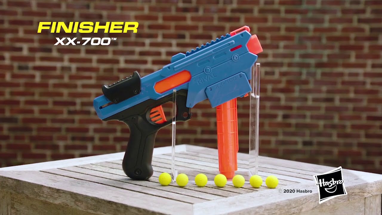 Nerf Rival Finisher Xx 700 - E8877 - Hasbro - YouTube