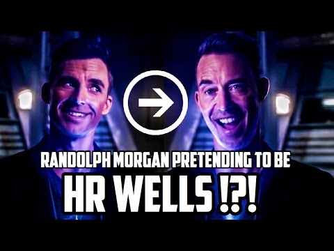 Is Randolph Morgan Pretending To Be H.R Wells !?! Flash Season 3 ...