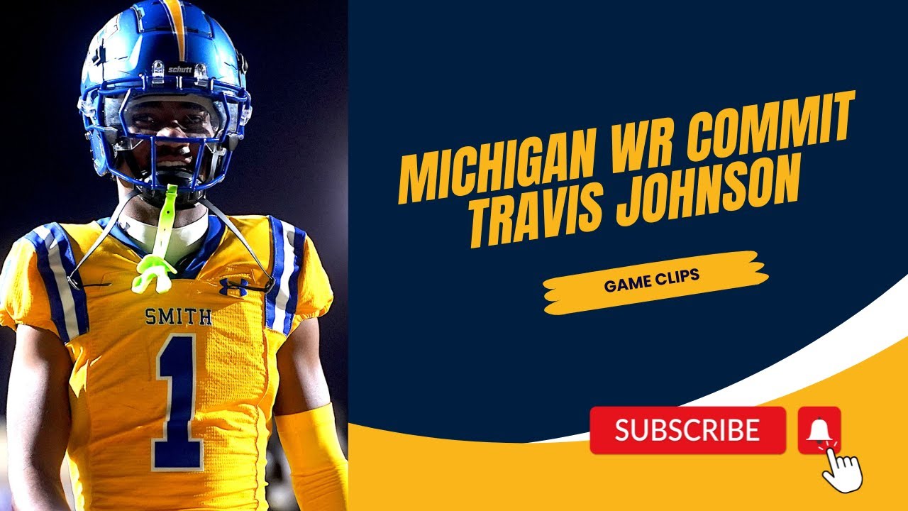 Rivals300 Michigan WR commit is a PLAYMAKER!!! | Travis Johnson | # ...