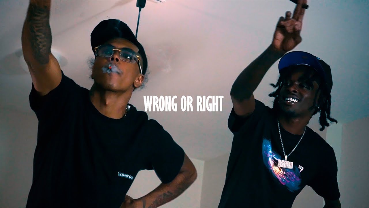Jaja P , Rich D - Wrong or Right @shotbydh @hunchopunchdatshitin - YouTube