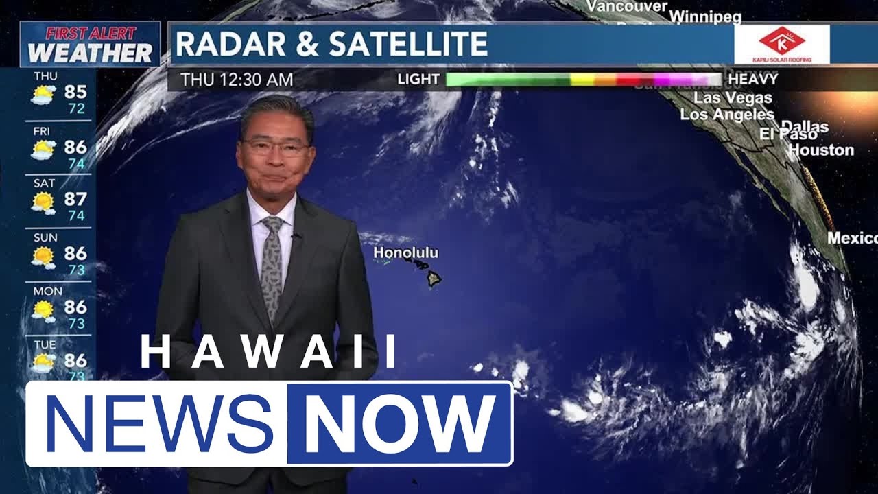 Hawaii News Now Sunrise Weather Report - Thursday, October 5, 2023 ...