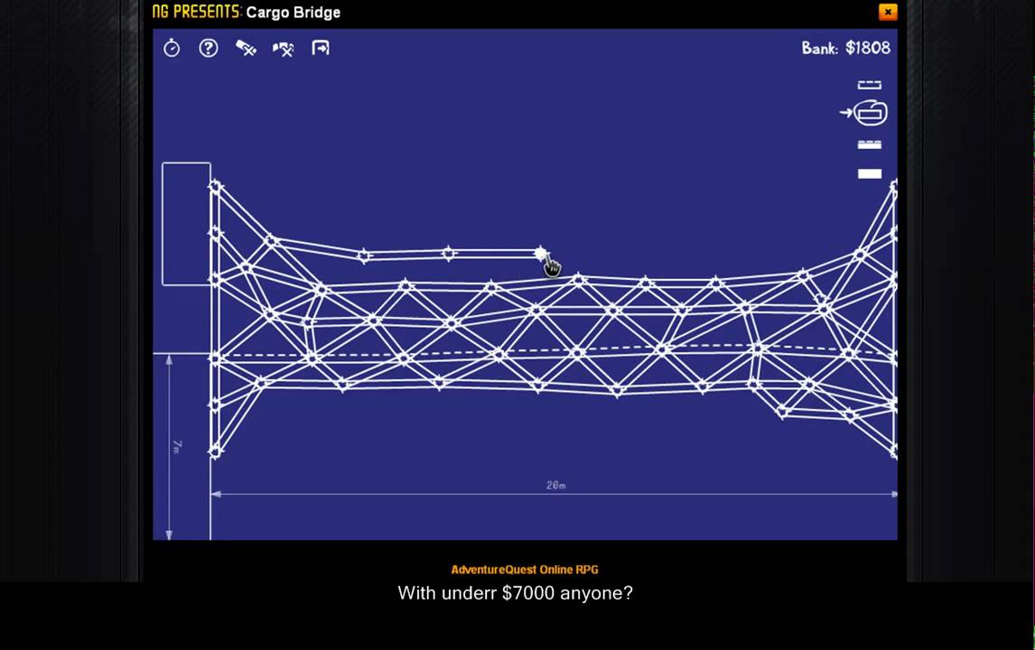 Cargo Bridge|Challenge|Beat the Challenge, With under $7000 - YouTube