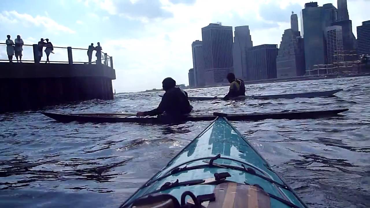 Qajaq USA Greenland Kayak Rolling Demo - YouTube