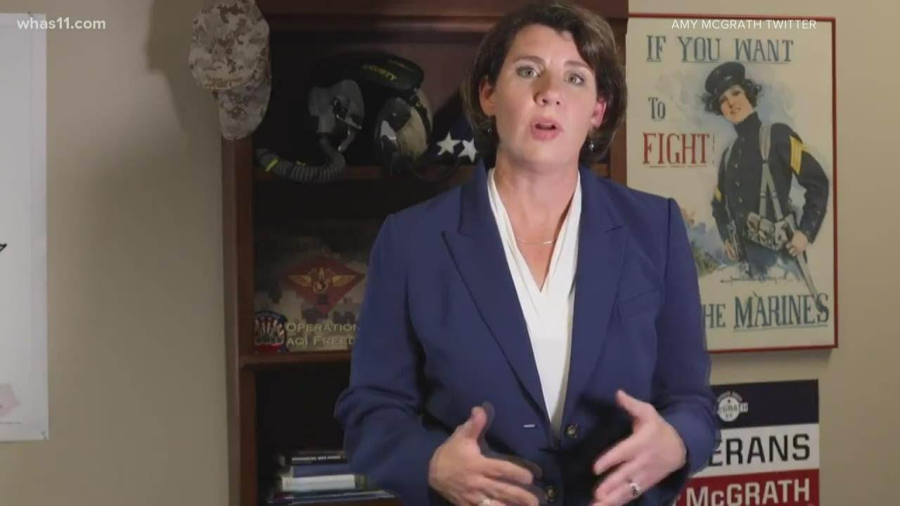 Amy McGrath concedes 'hard fought' Kentucky Senate race - YouTube