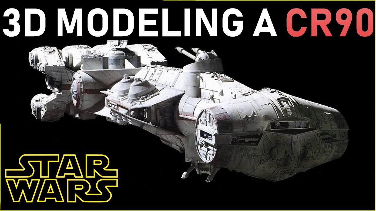 Corellian Corvette \ CR90 | Modeling Starships of the Galaxy | Star ...